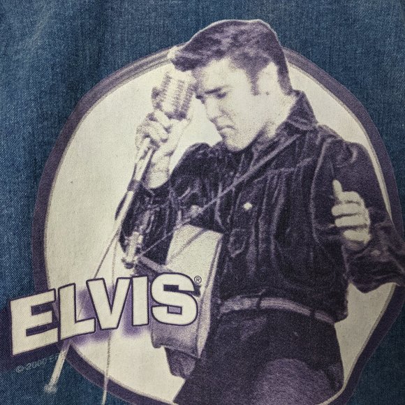 First Choice | Jackets & Coats | Vintage Elvis Presley Denim Jean ...